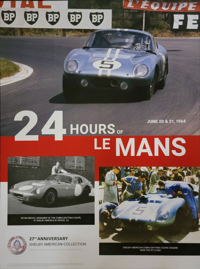 BRE: '23 Shelby American Collection 27th Annual Poster (18"x24")