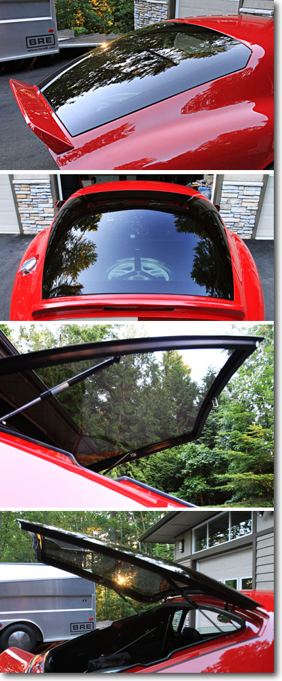 BRE: BRE Rear Window & Kit for Superformance Coupes