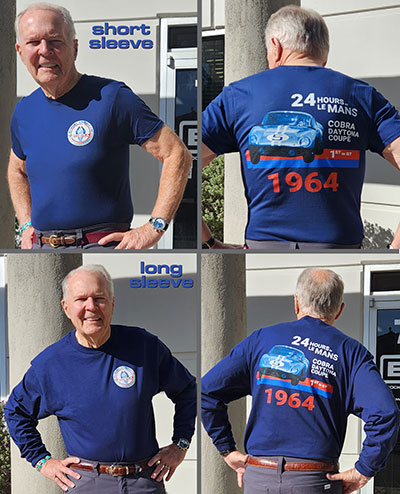 BRE: DISCONTINUED: Shelby Collection Daytona Cobra Coupe t-shirts